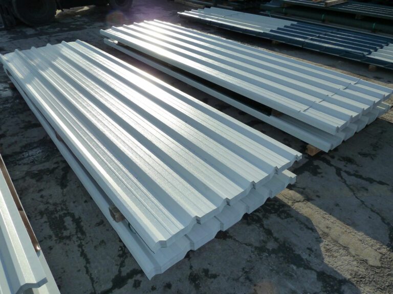 32/1000 Goosewing Grey PVC Plastisol Coated Roofing Sheets