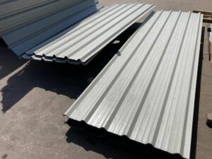 30 Mixed Length Box Profile Roofing Sheets - Grey