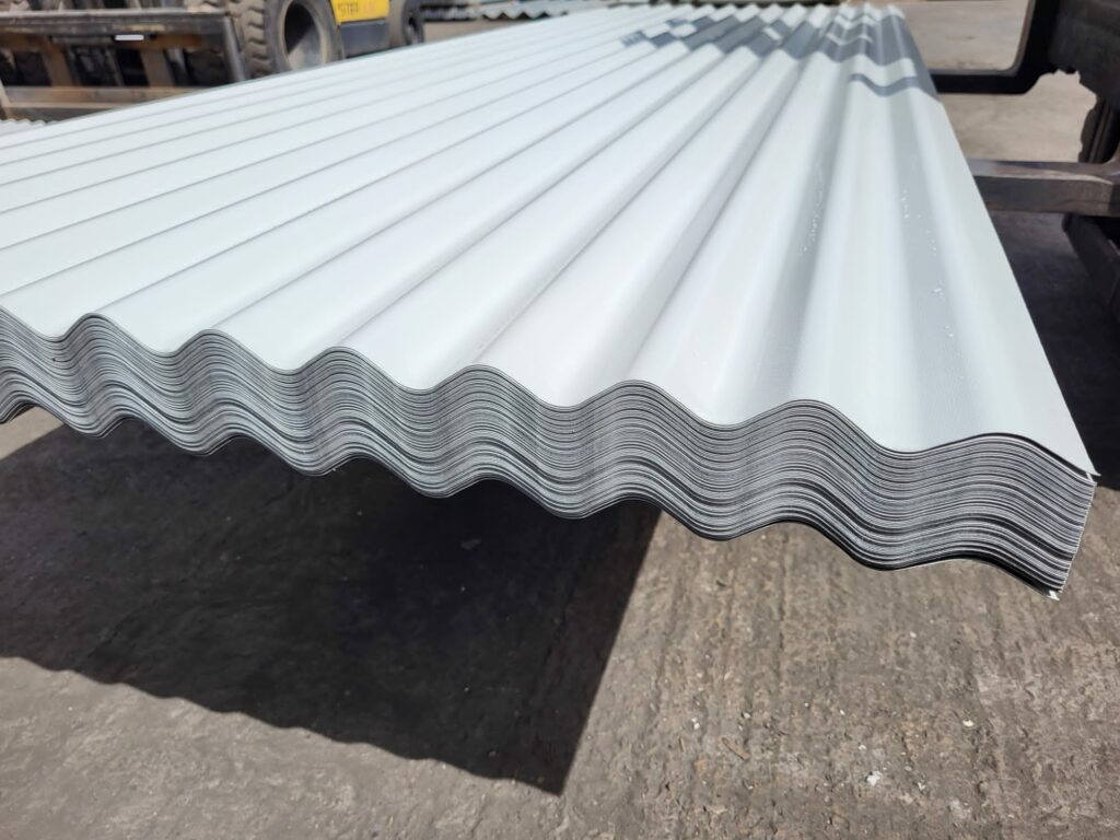 Goosewing Grey PVC Plastisol Coated Scintilla Finish 3”