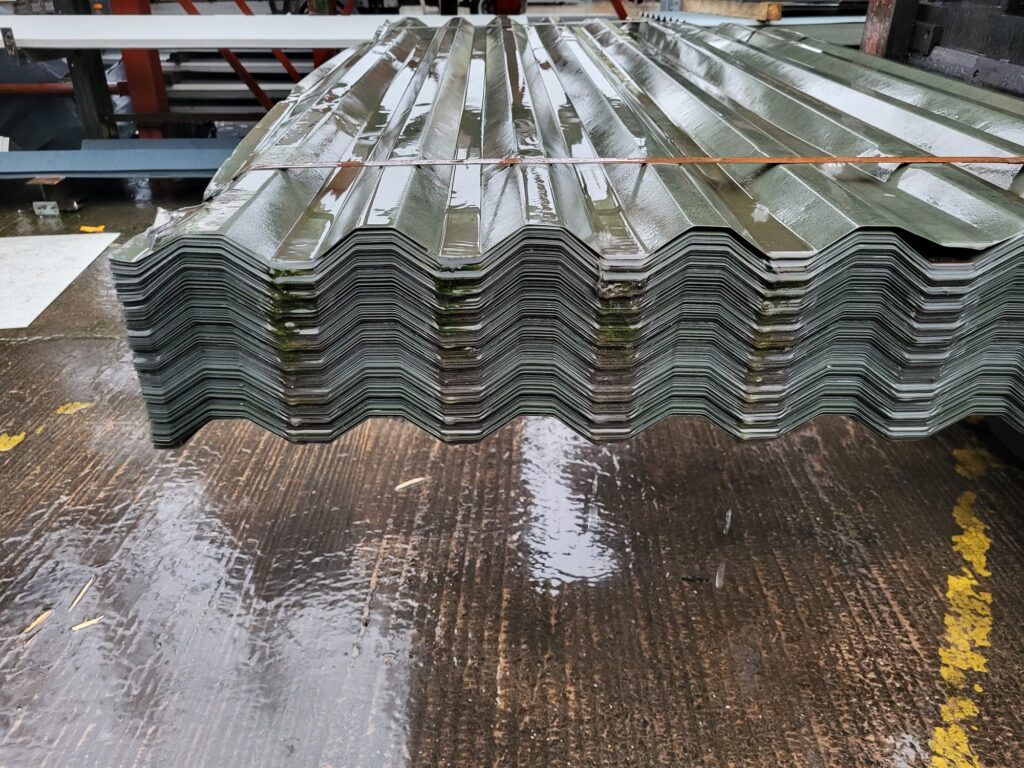 Packs of 20 sheets in 4ft, 5ft and 6ft Lengths in Juniper Green PVC ...