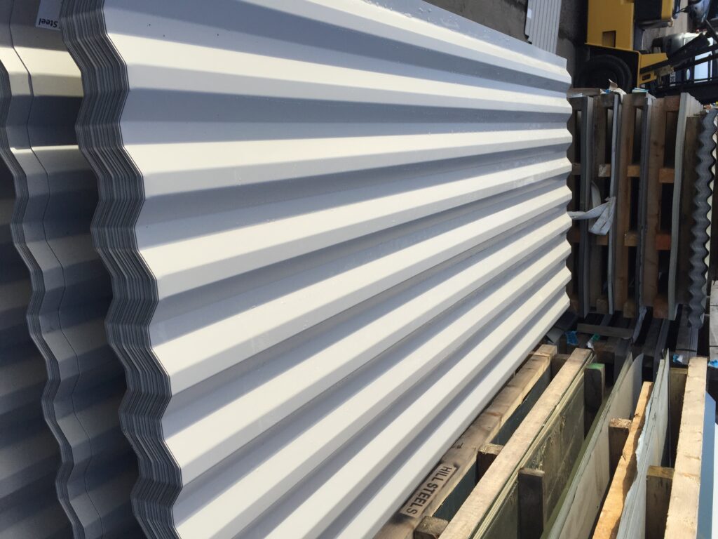 Very Cheap Grey Alkyd Box Profile 26/1000 Polyester Coated Steel ...