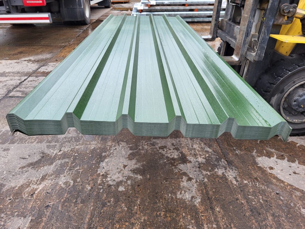 Very Cheap Box Profile 32/1000 (Rhino1) Juniper Green PVC Coated ...