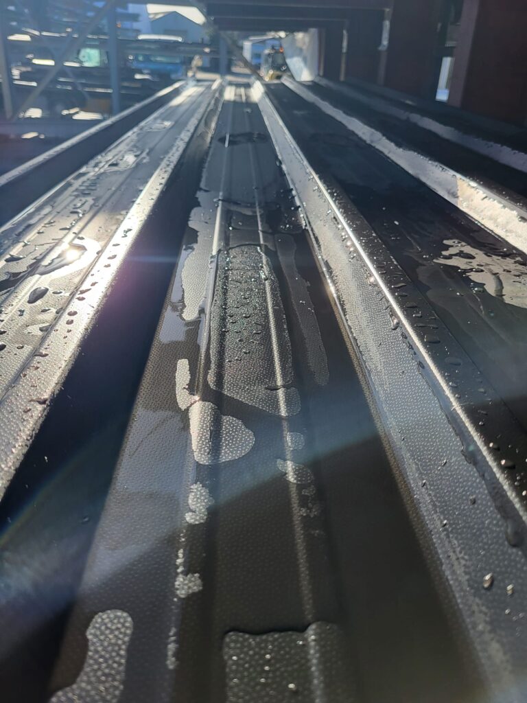 Box Profile Matt Black PVC Plastisol Coated Scintilla Finish - 10ft ...