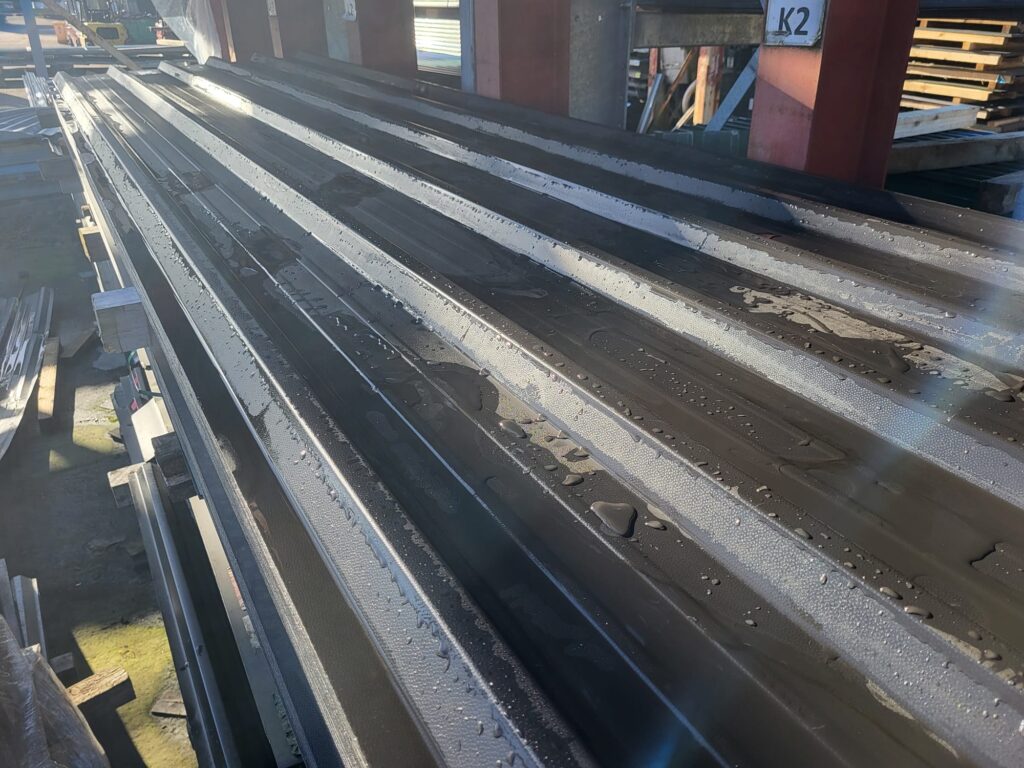 Box Profile Matt Black PVC Plastisol Coated Scintilla Finish - 10ft ...