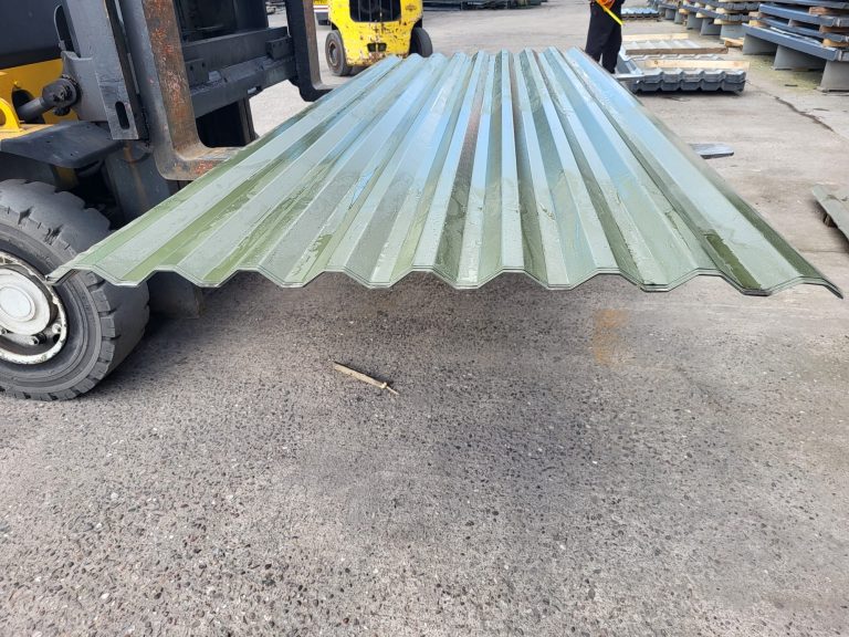 Old stock - Extremely Cheap Box Profile 26/1000 Olive Green Galvanised ...