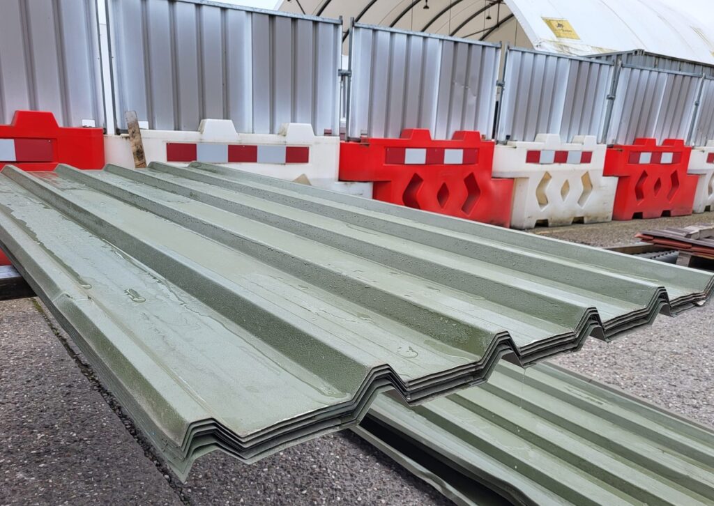 Cheap Pack 20 x 8ft Olive Green PVC Plastisol Coated Leather Grain ...